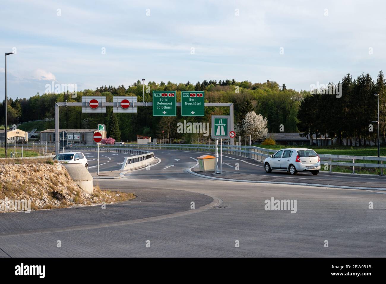 Switzerland Road Signs High Resolution Stock Photography and Images - Alamy