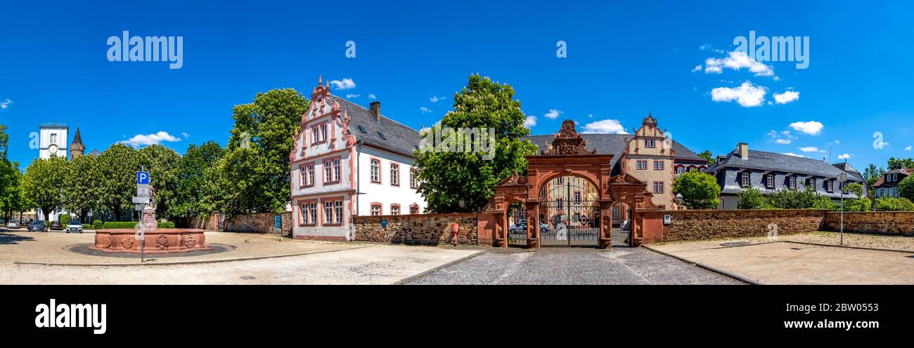 Friedberg, Castle, Germany Stock Photo - Alamy