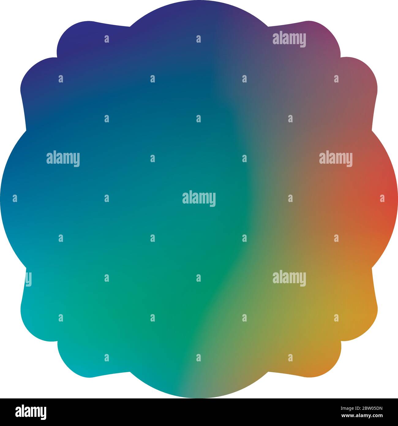 Blue gree and red gradient frame banner vector design Stock Vector ...