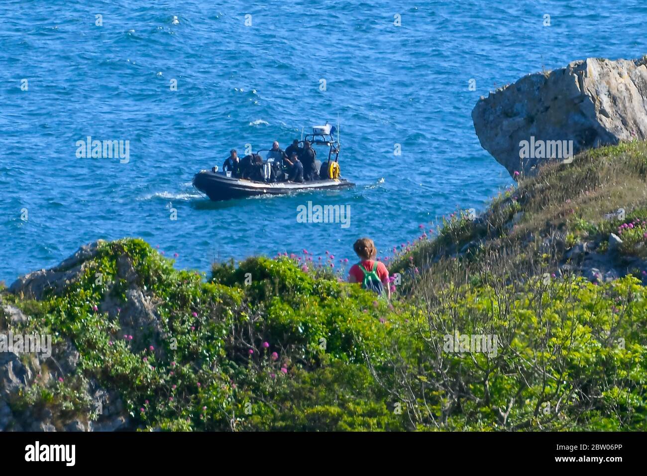 Dorset police boat hi-res stock photography and images - Alamy