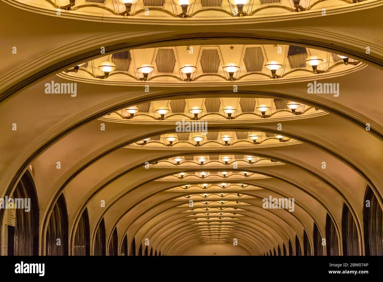 Soviet metro stations hi-res stock photography and images - Alamy