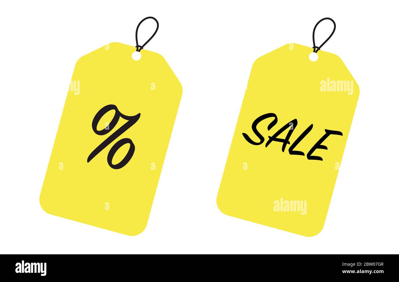 Blank price sticker hi-res stock photography and images - Alamy