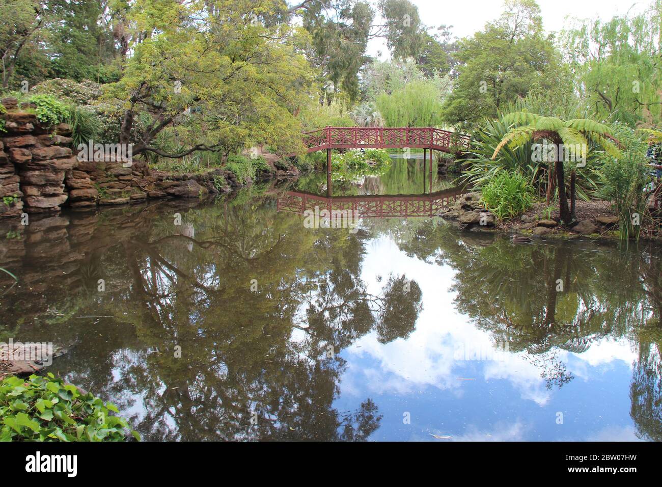 garden in melbourne (australia Stock Photo - Alamy