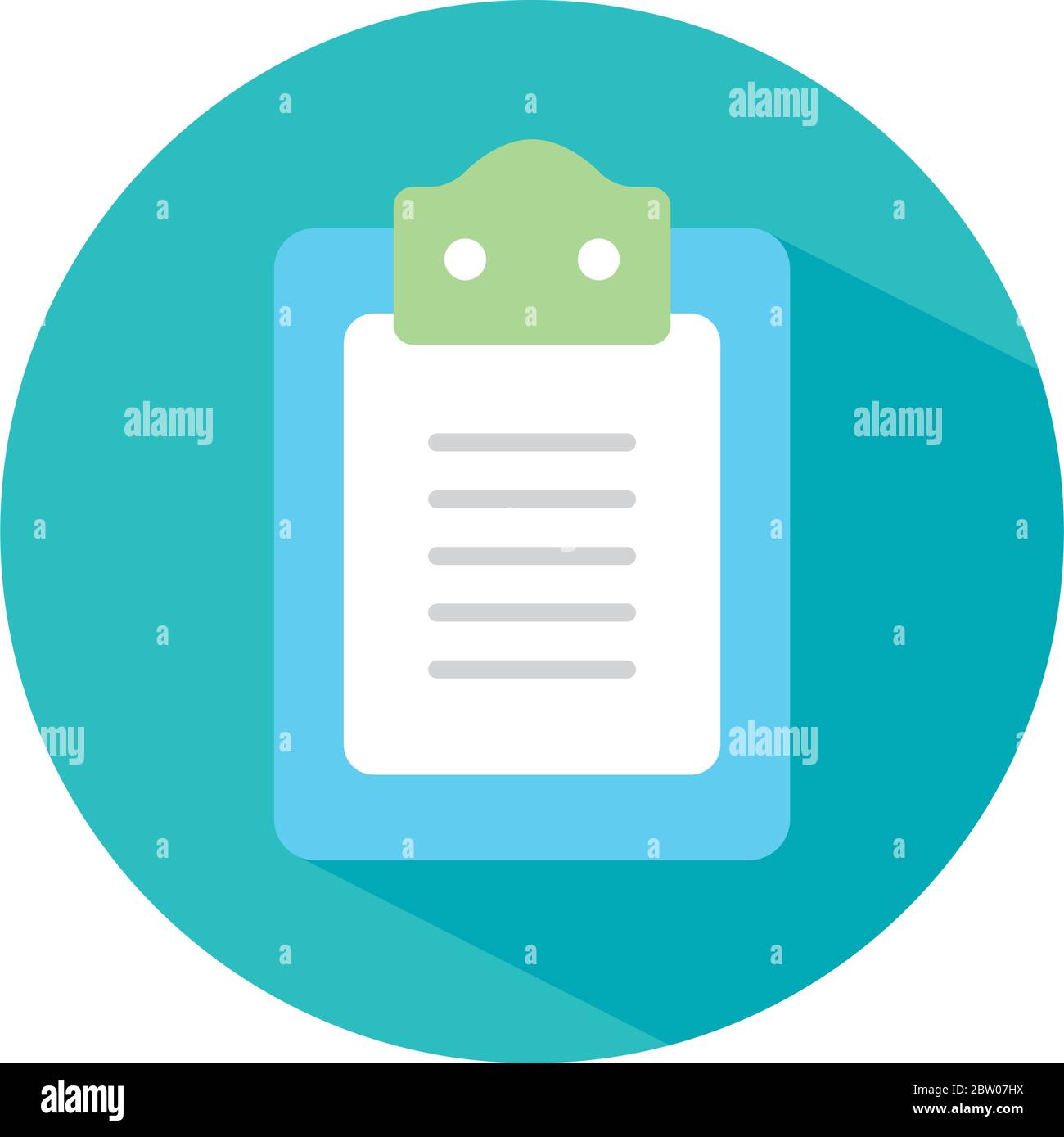 medical report icon over white background, block style, vector ...