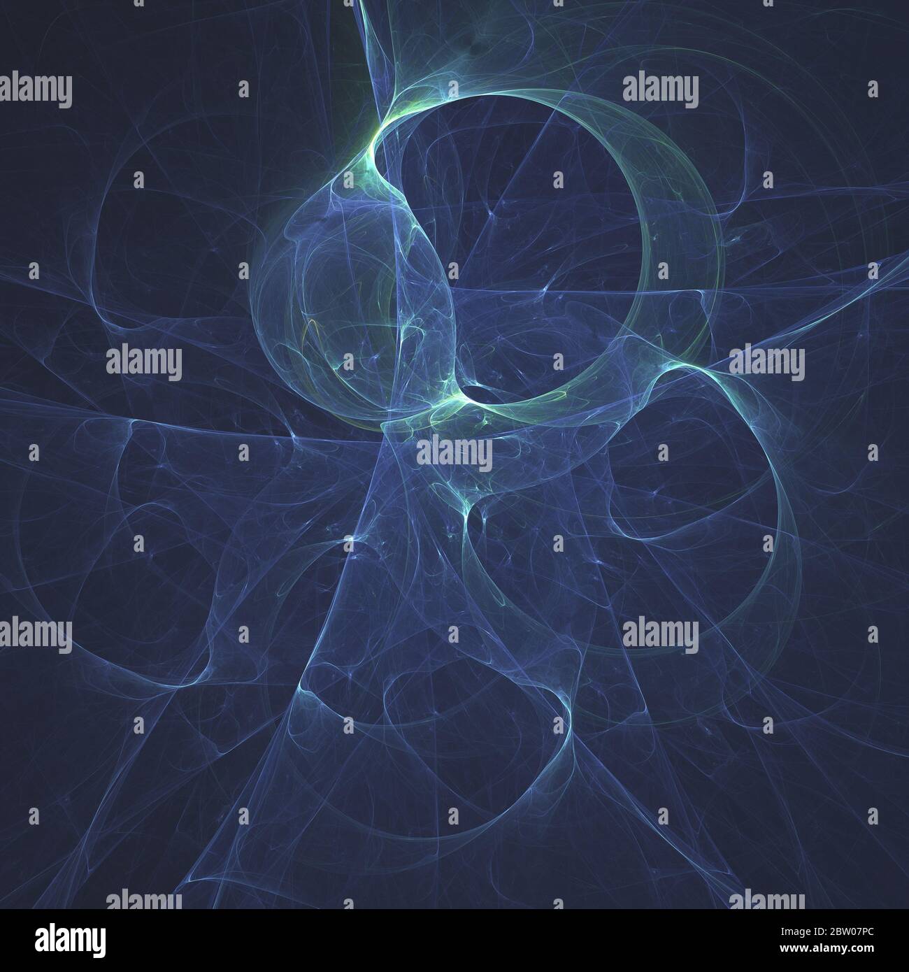 Abstract fractal art background in illustration space geometry ...