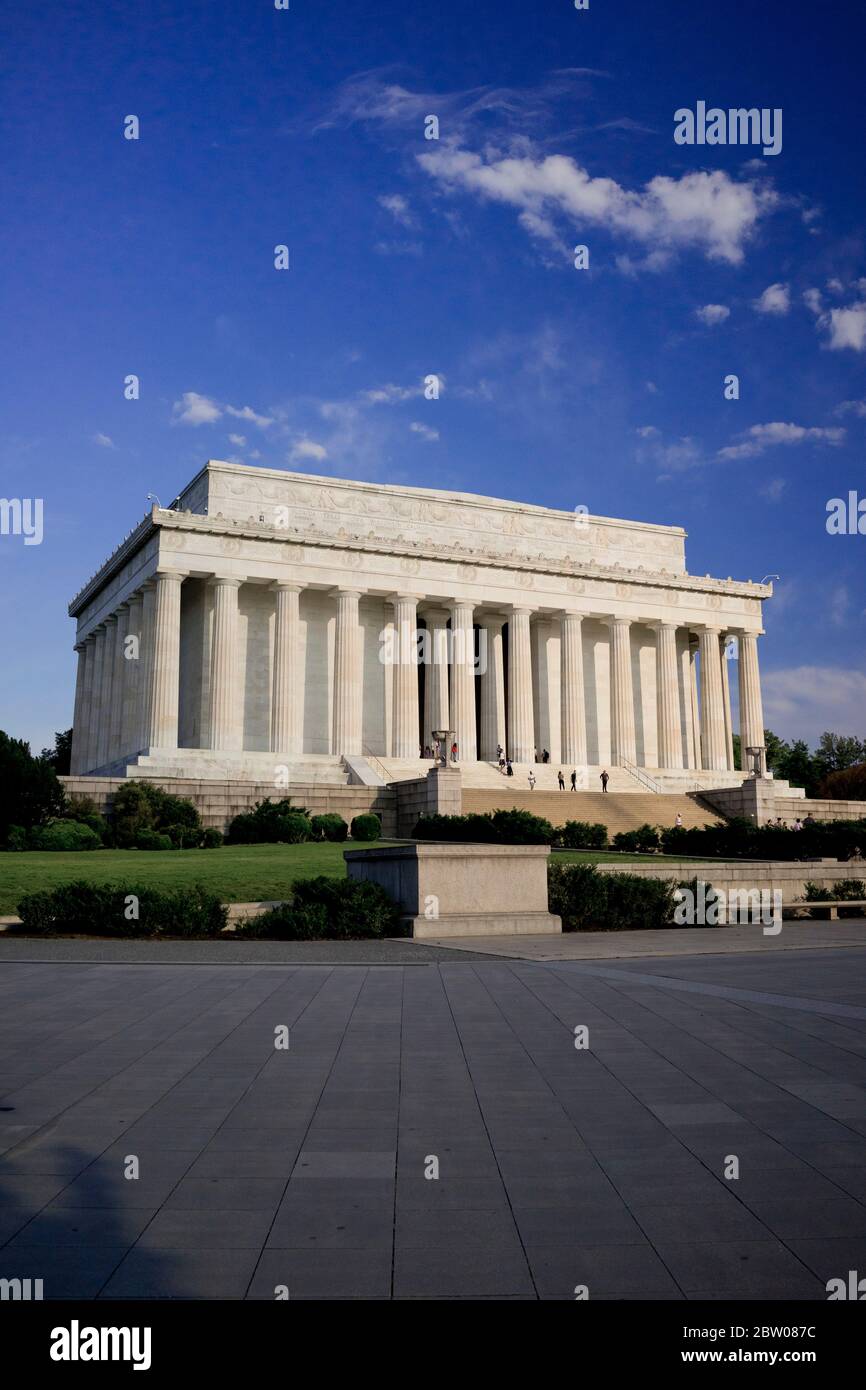Lincoln Memorial, Washington, D.C. Photographed in the morning, color ...