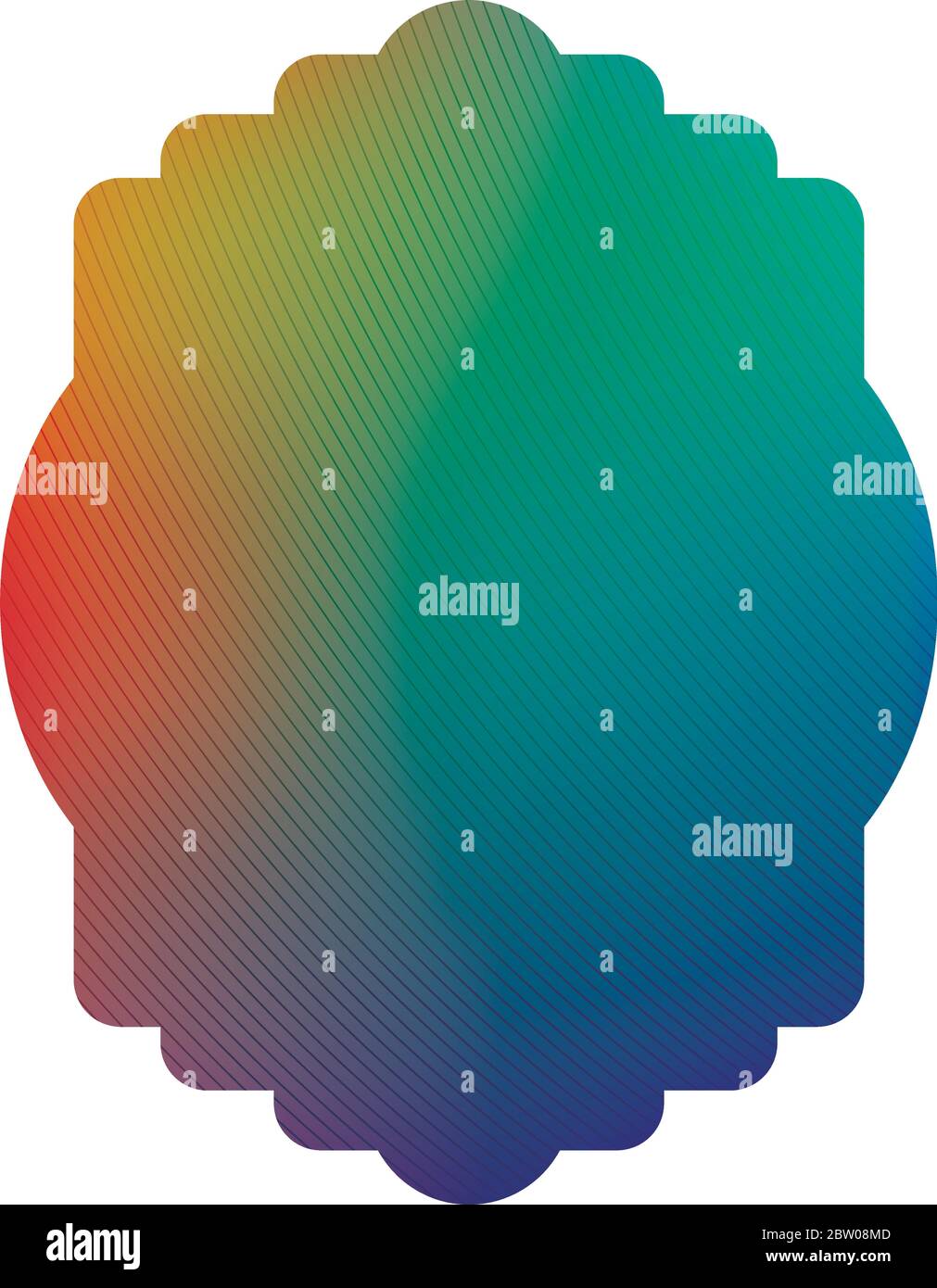 Blue gree and red gradient frame banner vector design Stock Vector ...