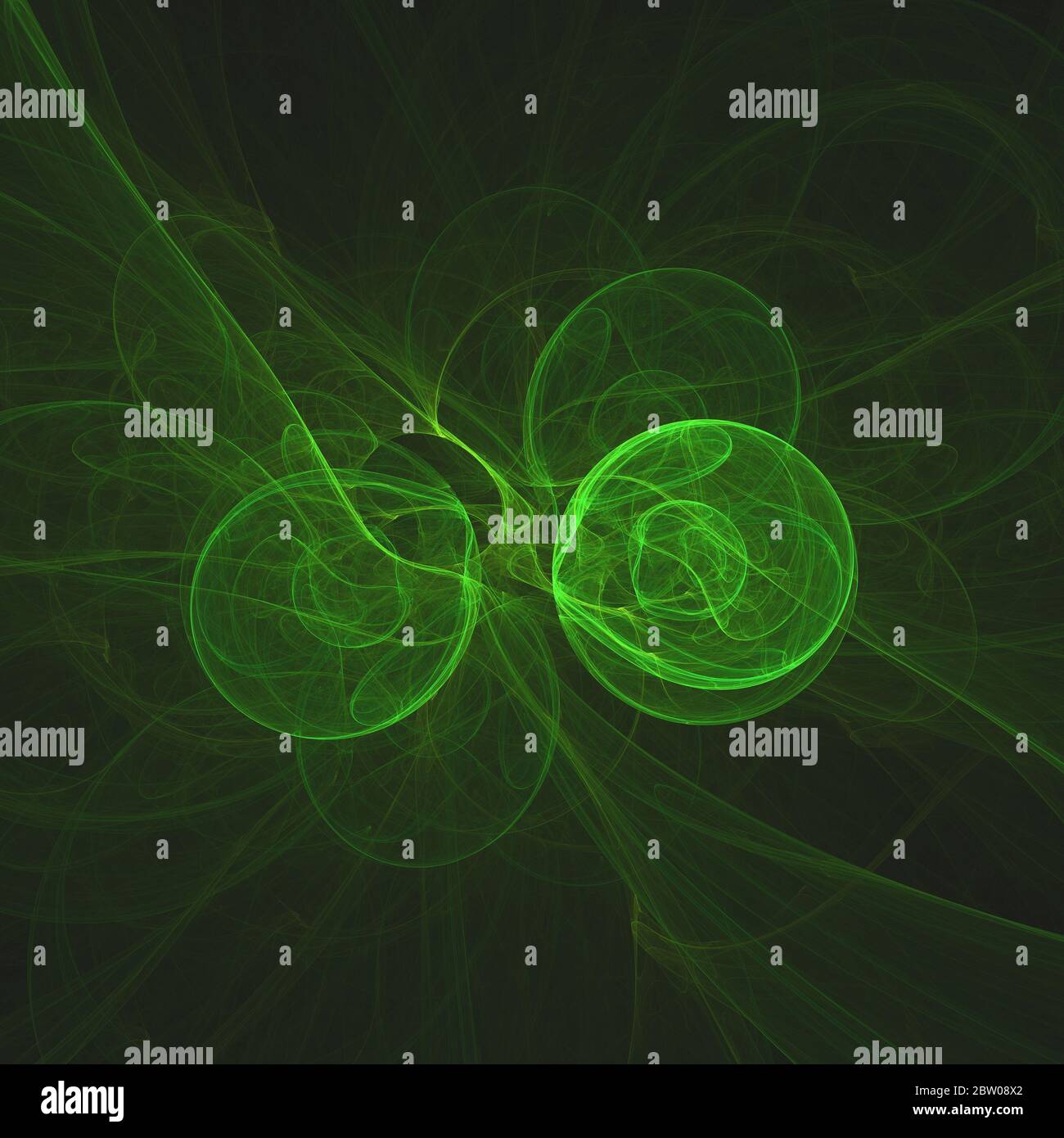 Abstract fractal art background in illustration space geometry ...