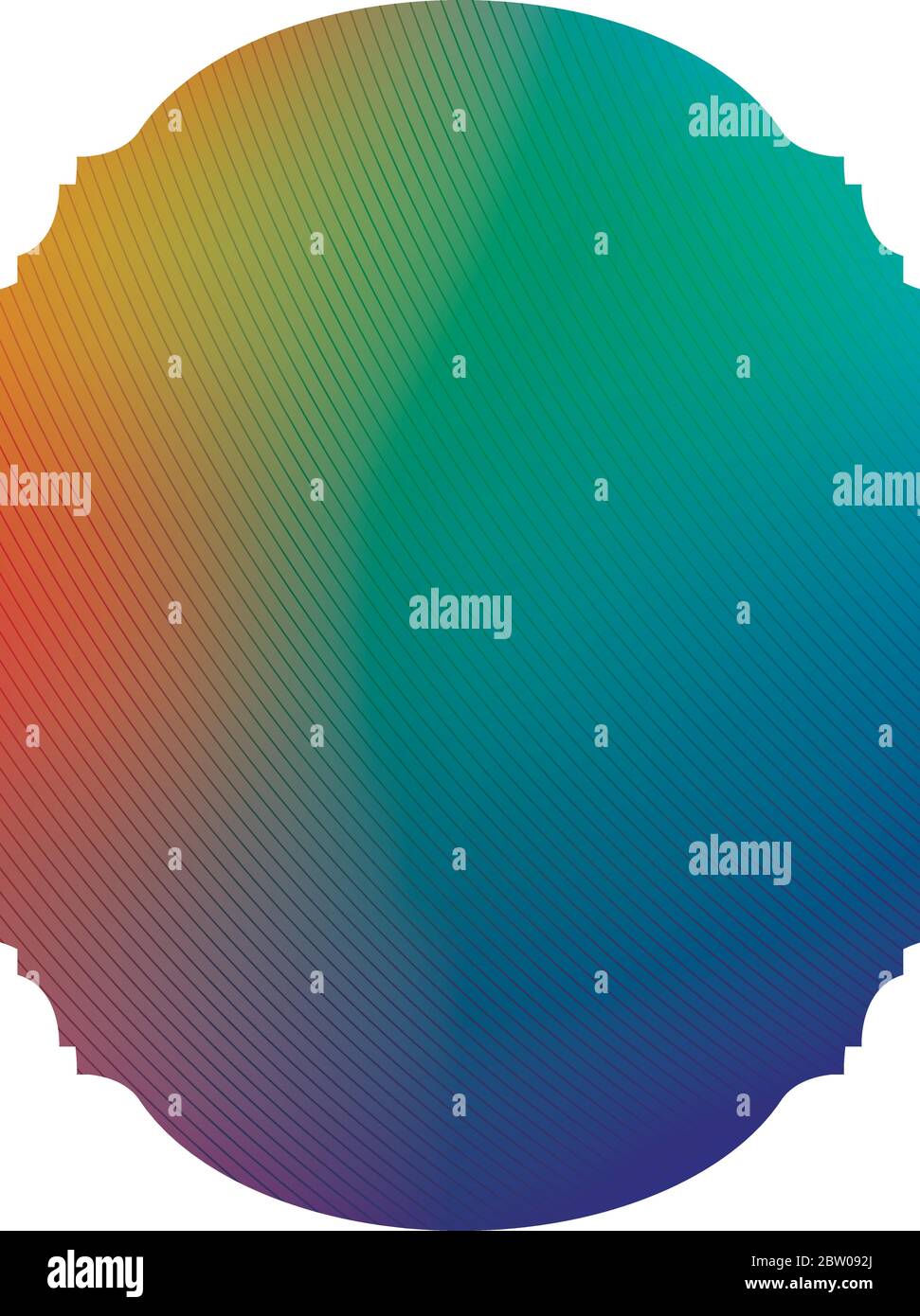 Blue gree and red gradient frame banner vector design Stock Vector ...