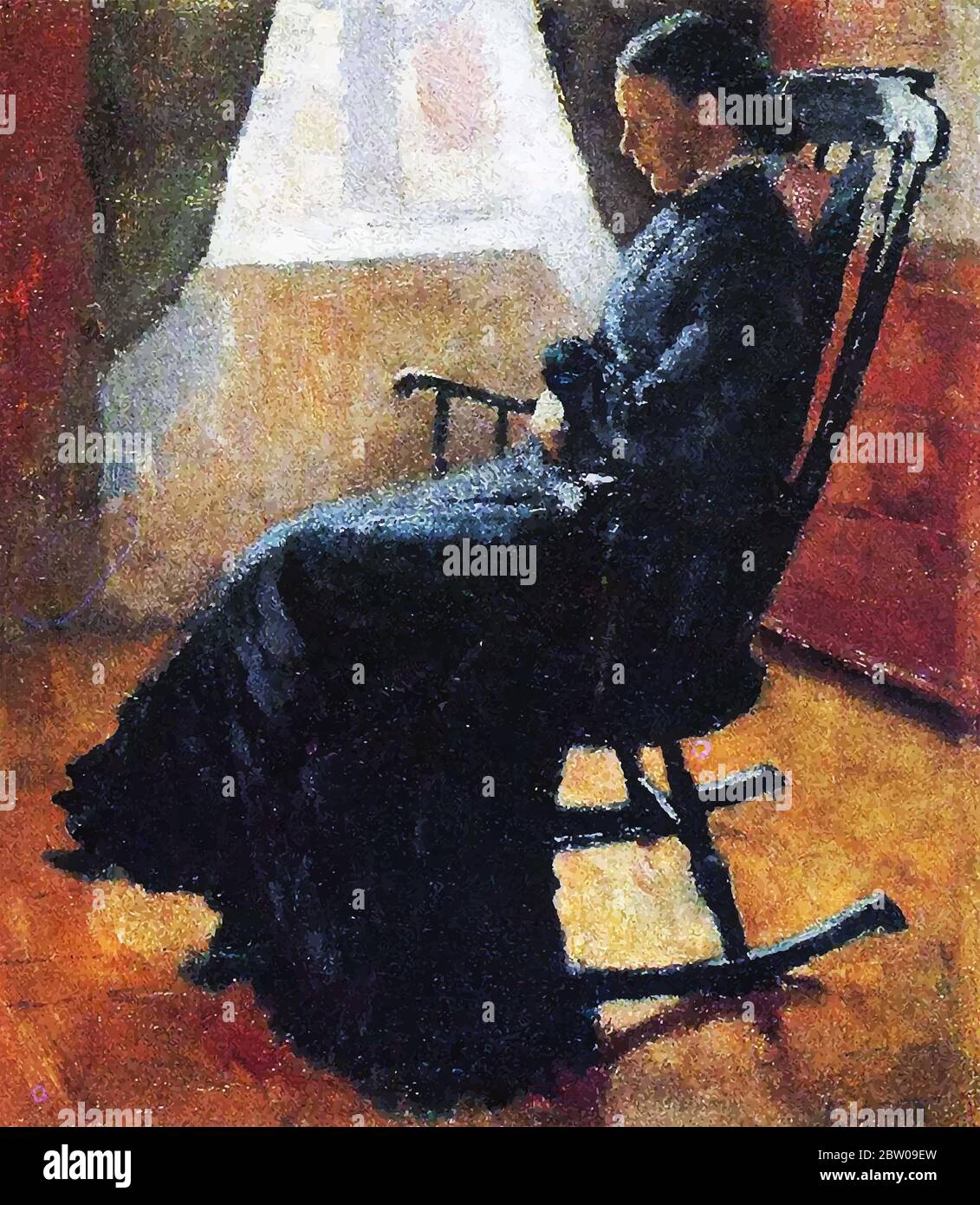 Old woman rocking chair hi-res stock photography and images - Alamy