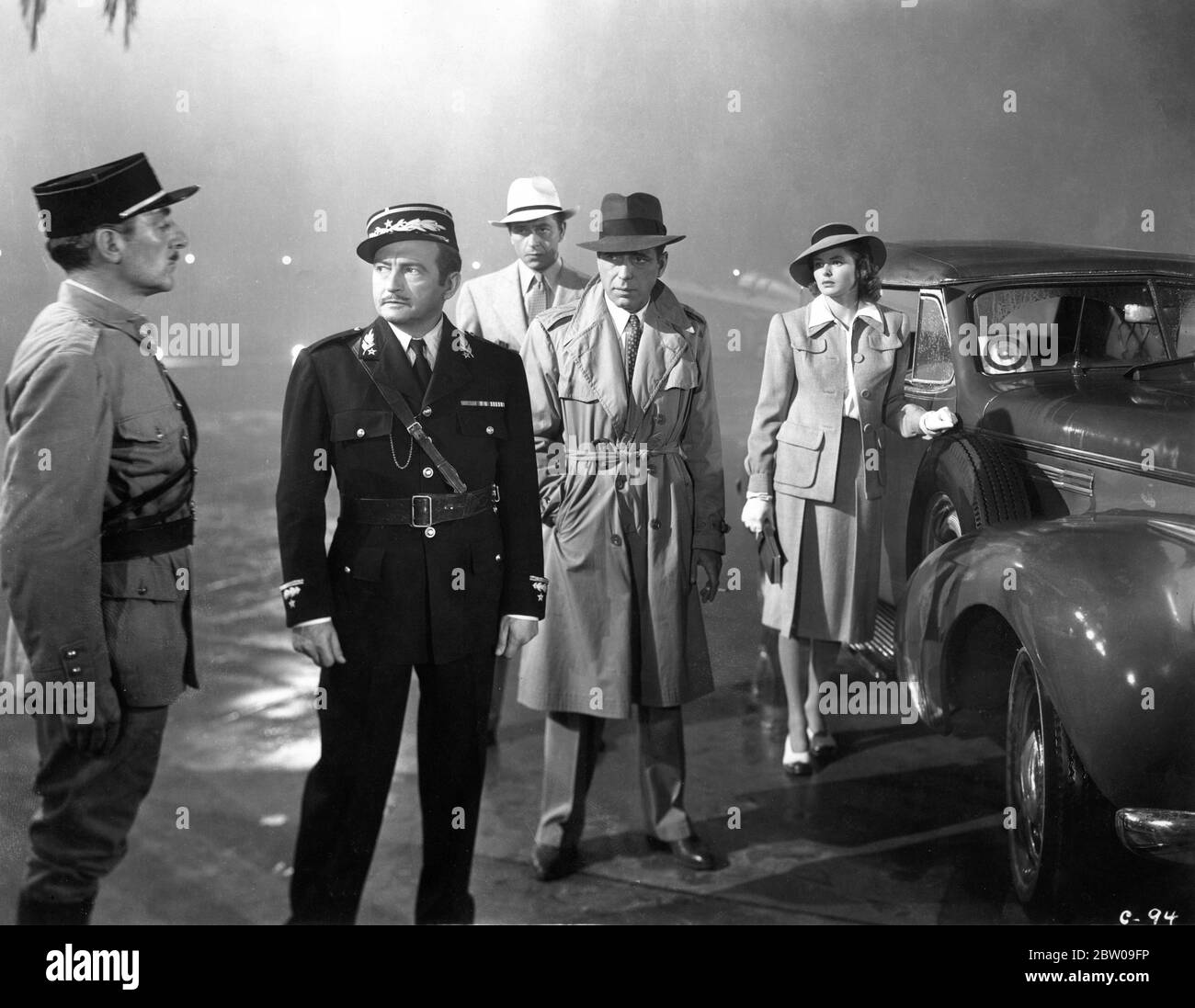 Casablanca movie claude Black and White Stock Photos & Images - Alamy