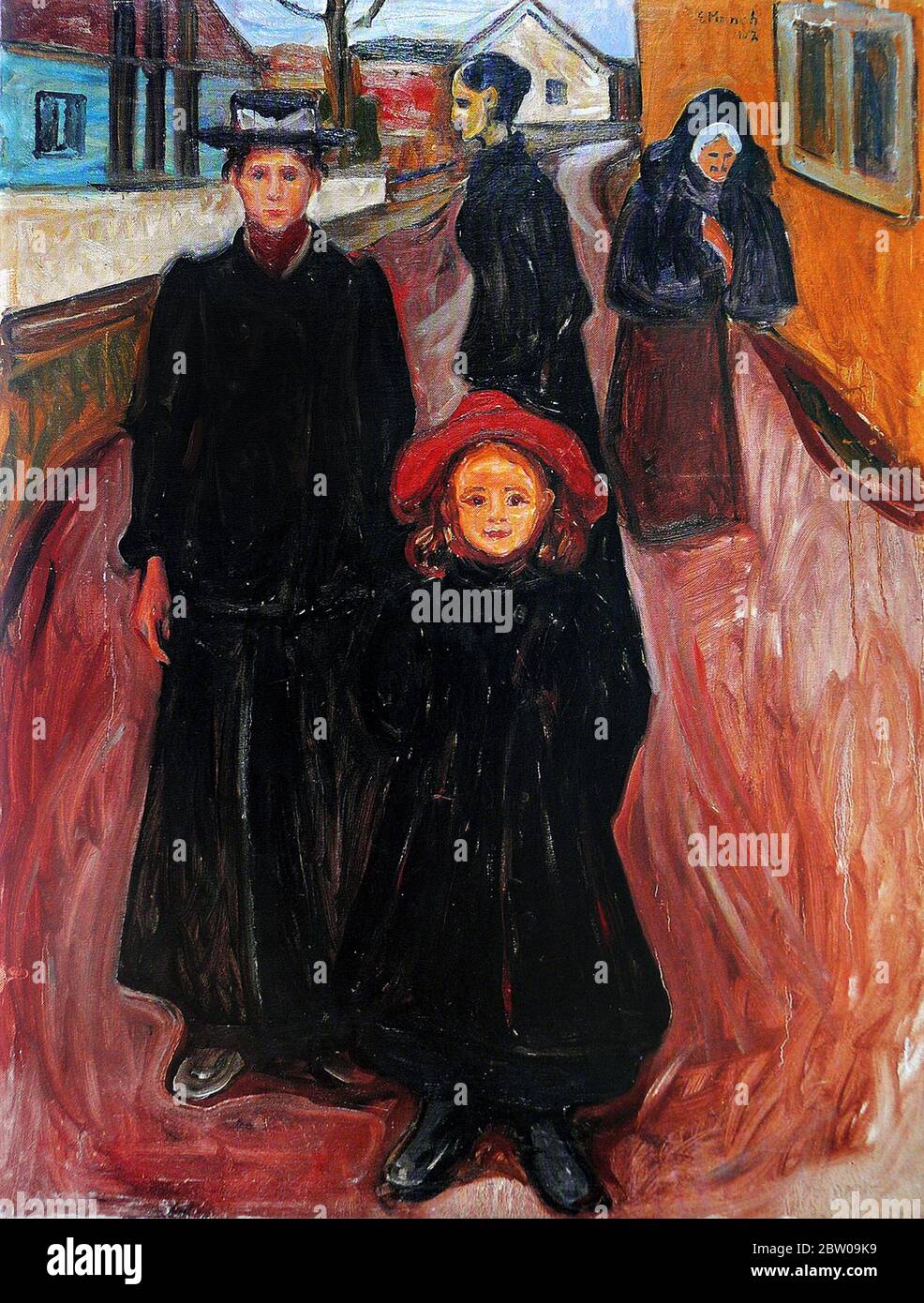 Four Stages Of Life by Edvard Munch 1902. the Bergen Art Museum in ...
