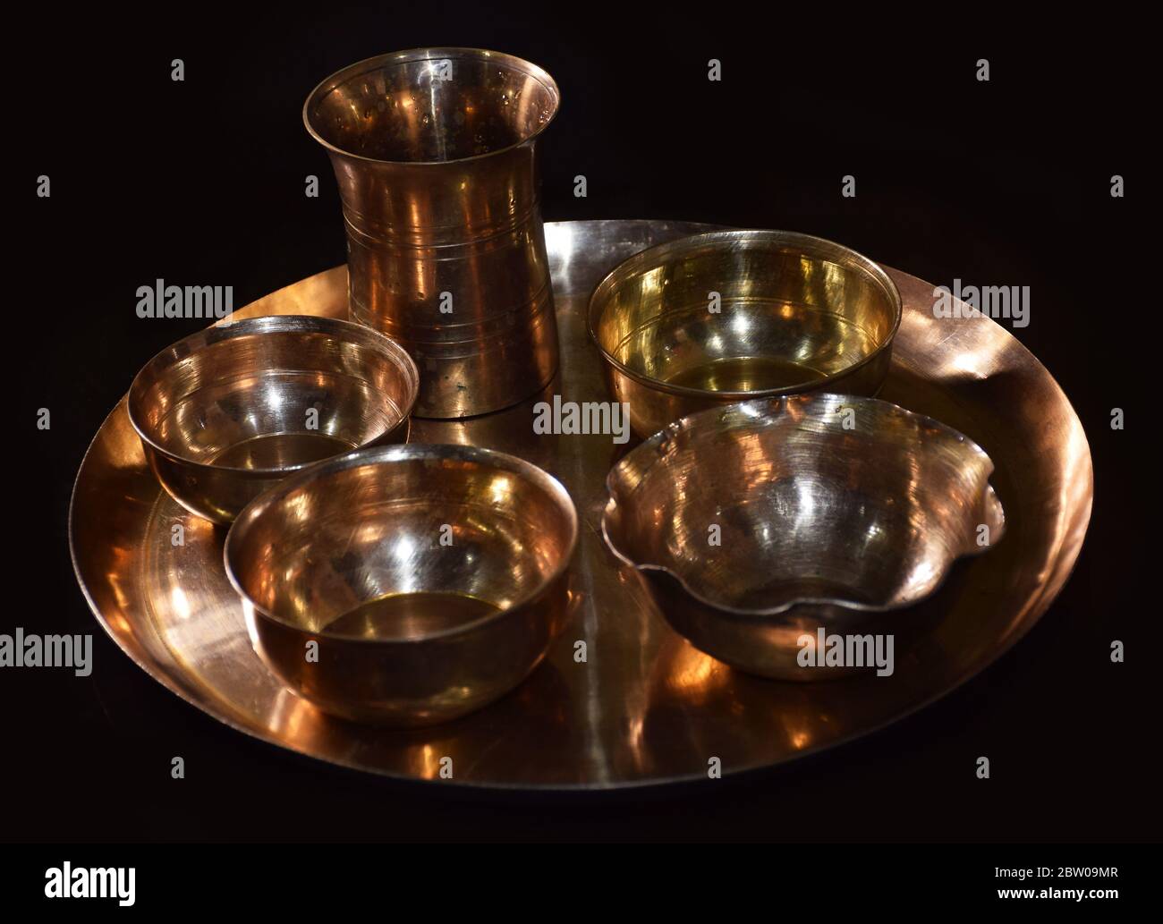 Brass utensils hi-res stock photography and images - Alamy