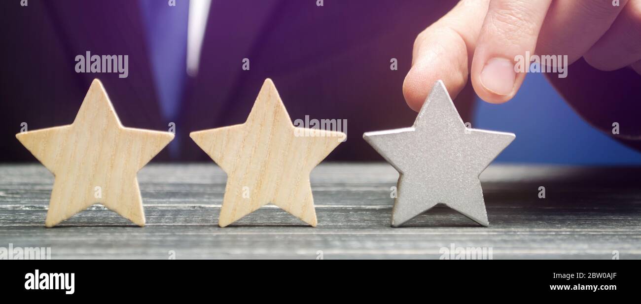 Critic points to third star. The concept of the rating of hotels and ...