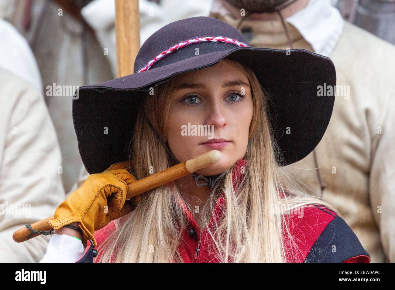 Female reenactor hi-res stock photography and images - Alamy