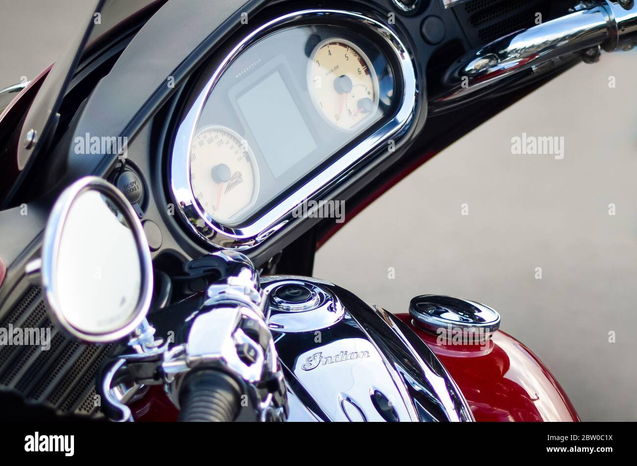 Dashboard motorcycle hi-res stock photography and images - Alamy