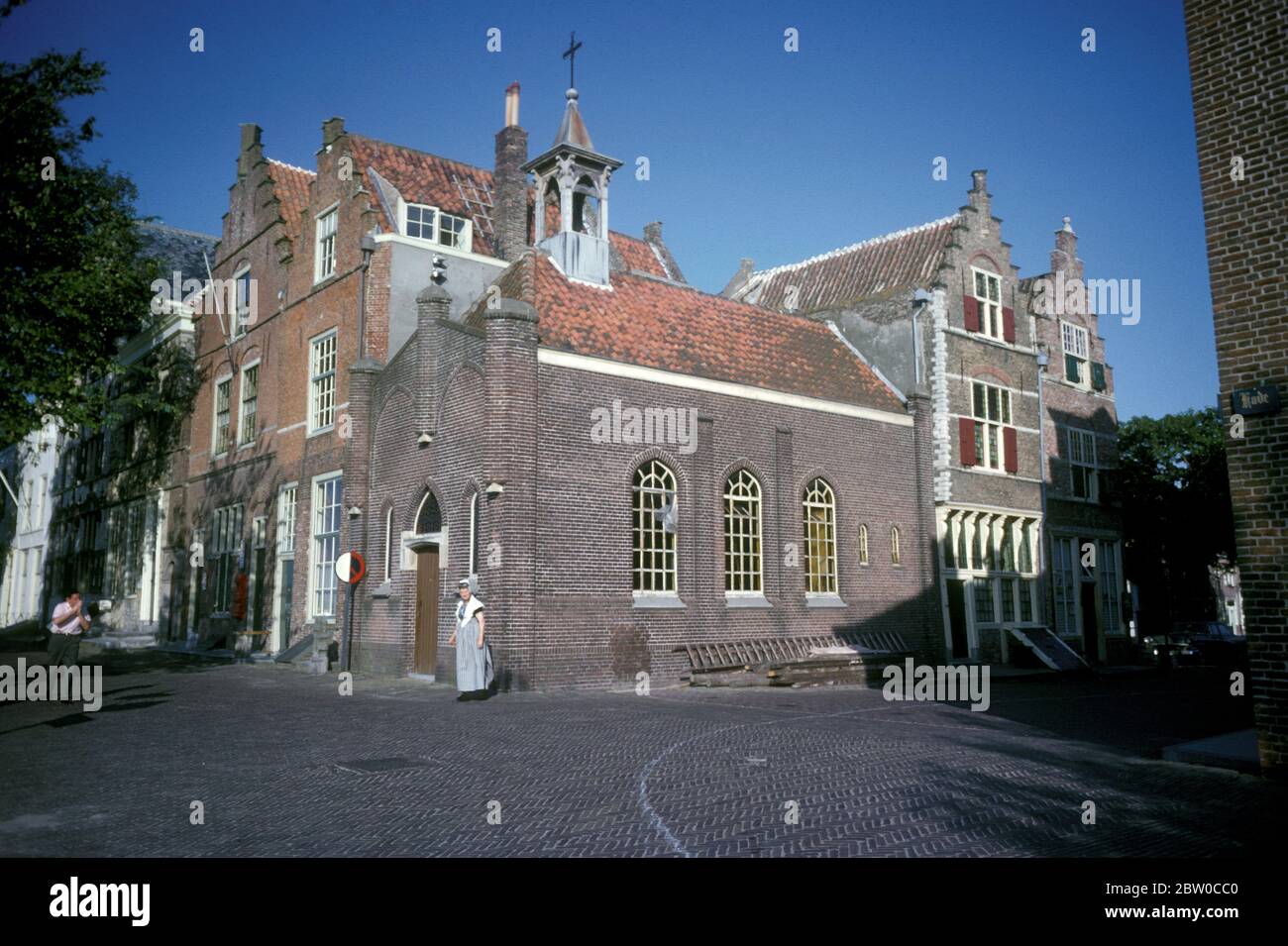Church in Veere, Netherlands pictured in 1965 Stock Photo - Alamy