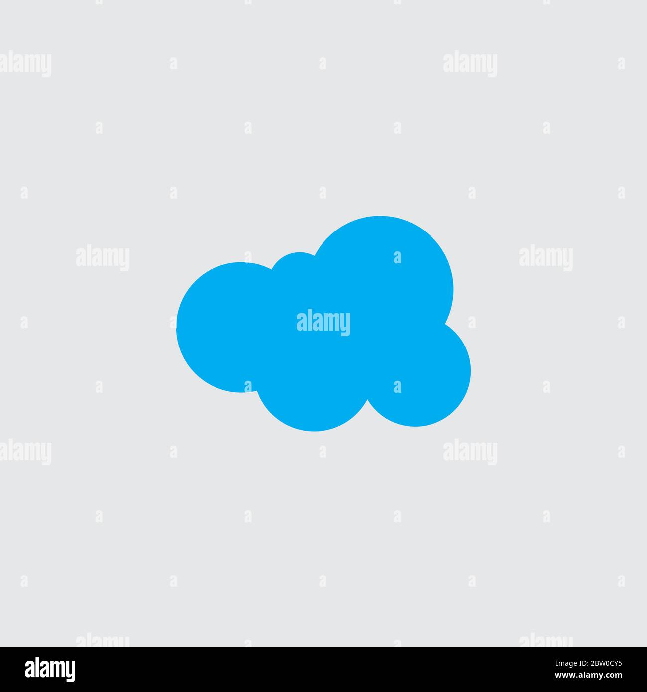 Cloud logo vector image Stock Vector Image & Art - Alamy