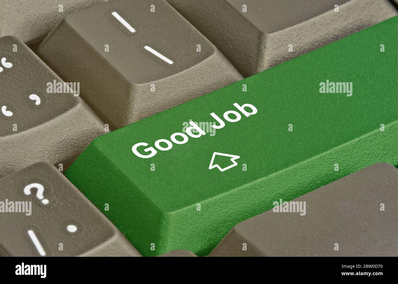 Hot key for access to good job Stock Photo - Alamy
