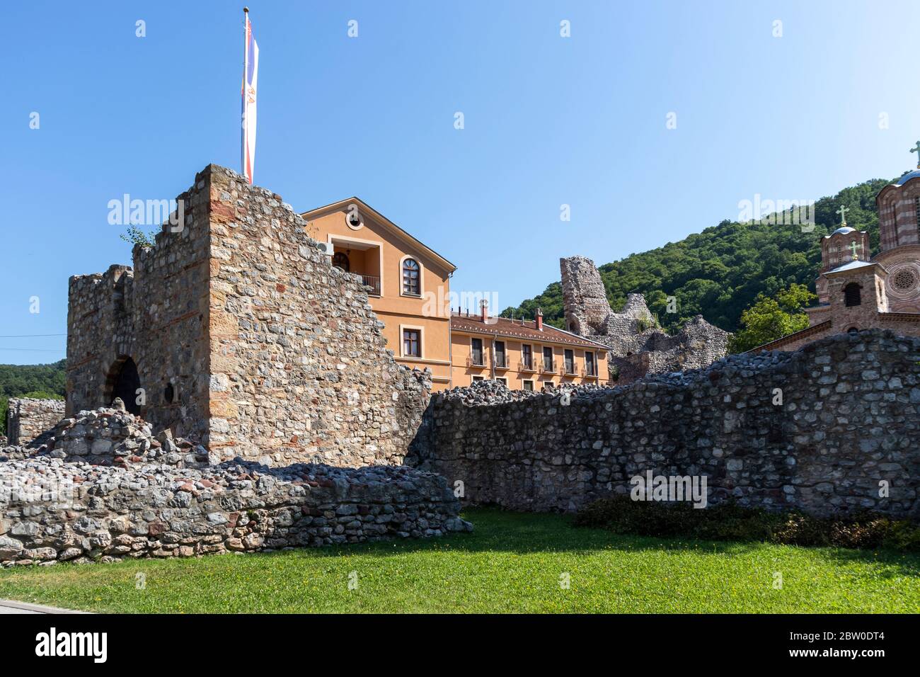 Medieval Ravanica monastery of Ascension of Jesus, Sumadija and Western ...