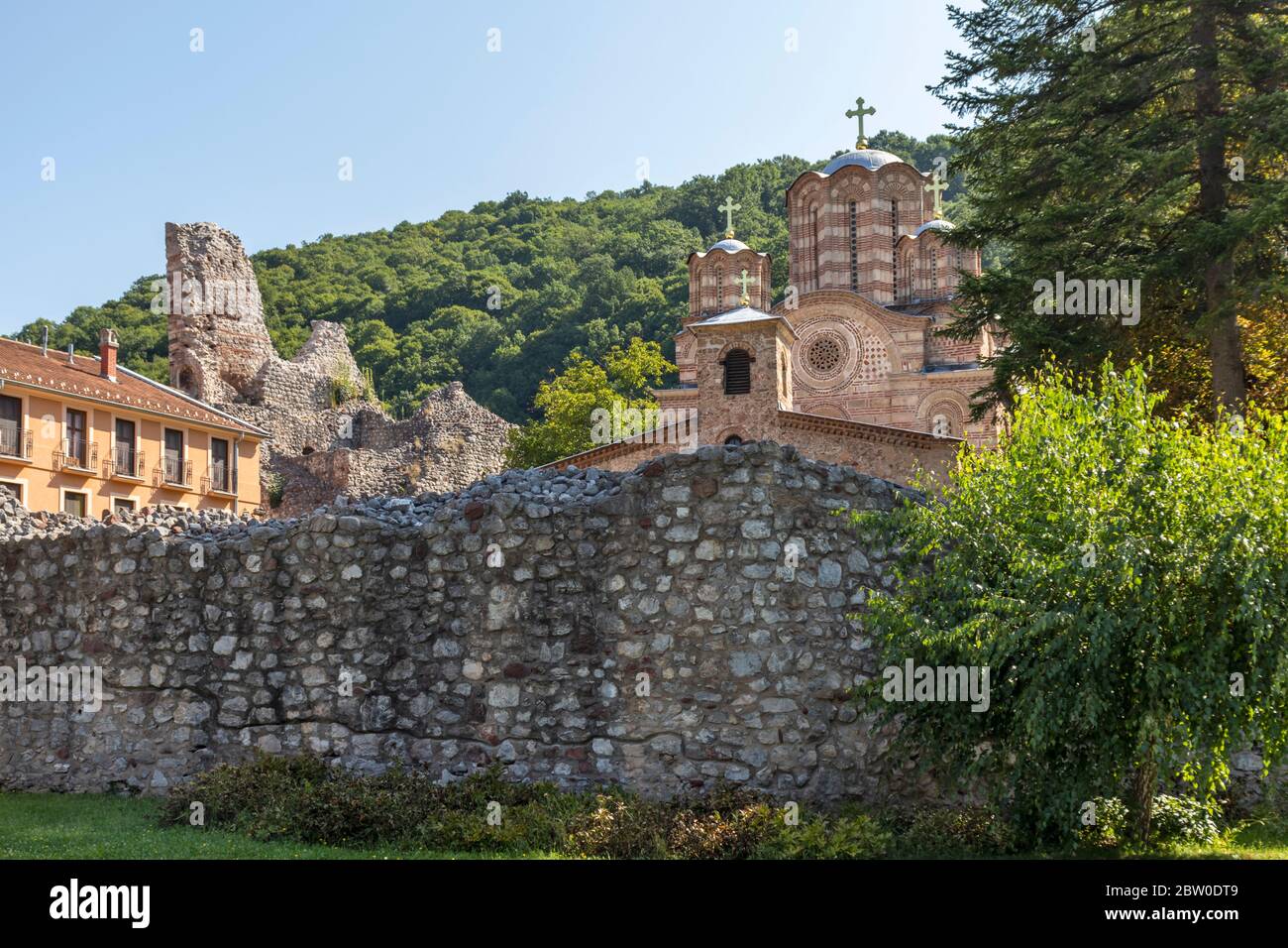Medieval Ravanica monastery of Ascension of Jesus, Sumadija and Western ...
