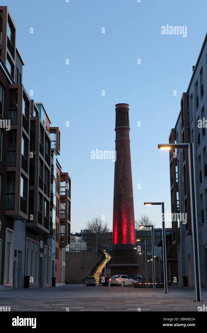 A new residential area at Port Noblessner at Tallinn, Estonia Stock ...
