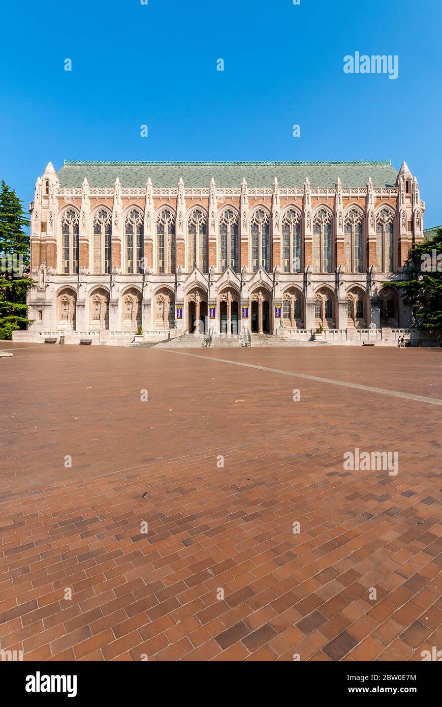 Suzzallo Library in the University District, Washington State. It is ...