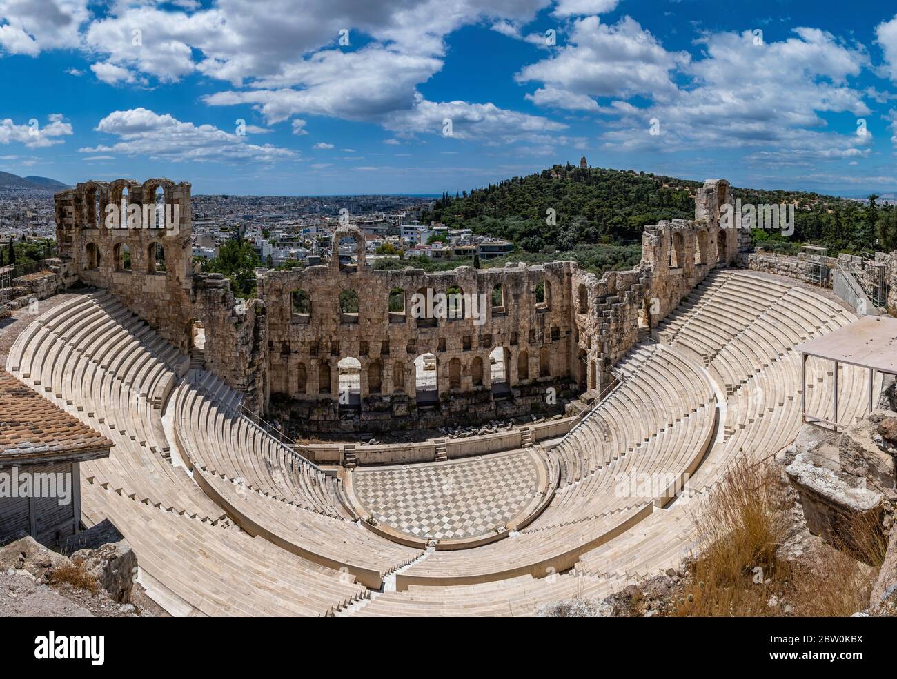 Herodes Atticus Odeon, Herodium ancient theater under the ruins of ...