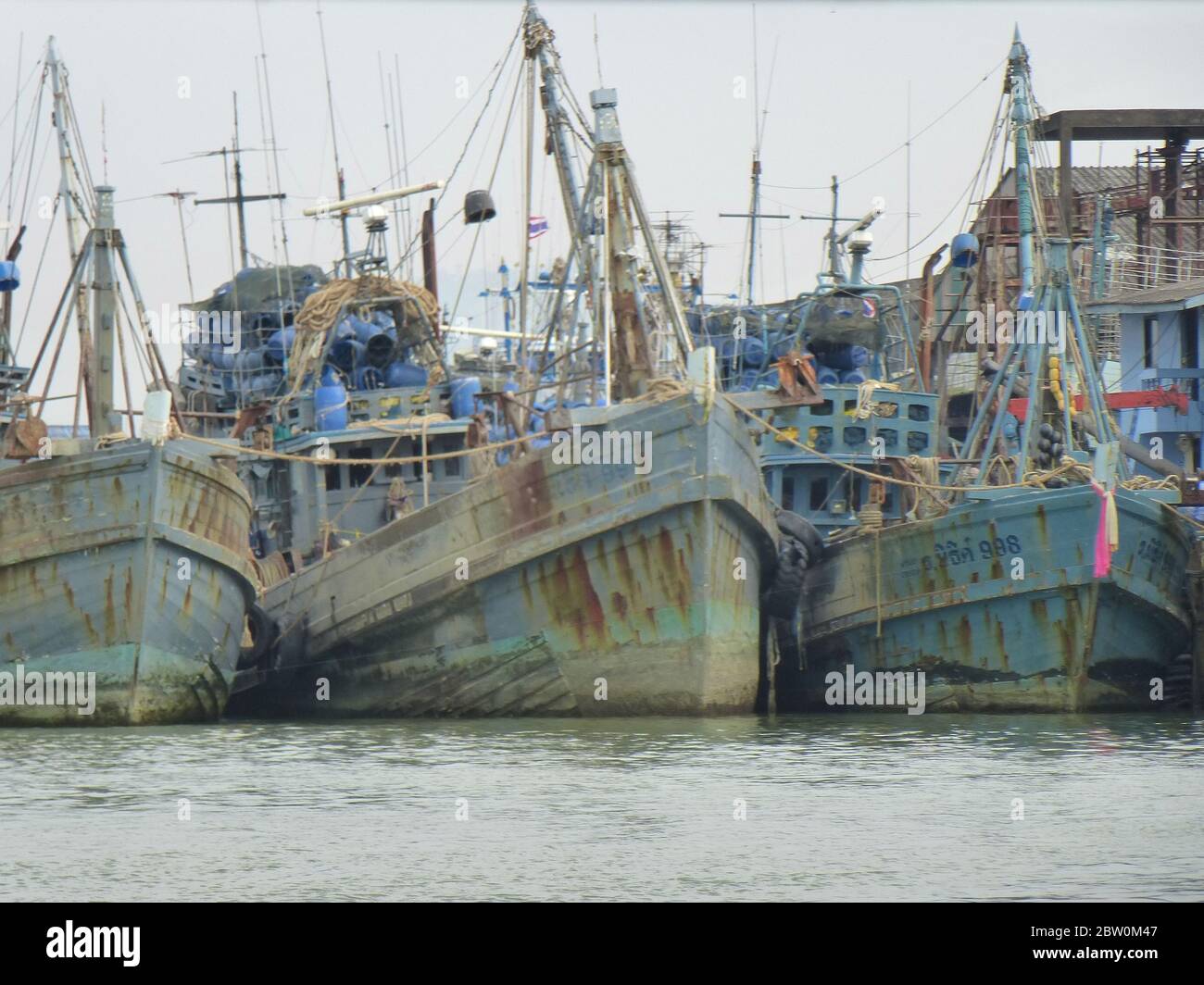 Old trawlers hi-res stock photography and images - Alamy