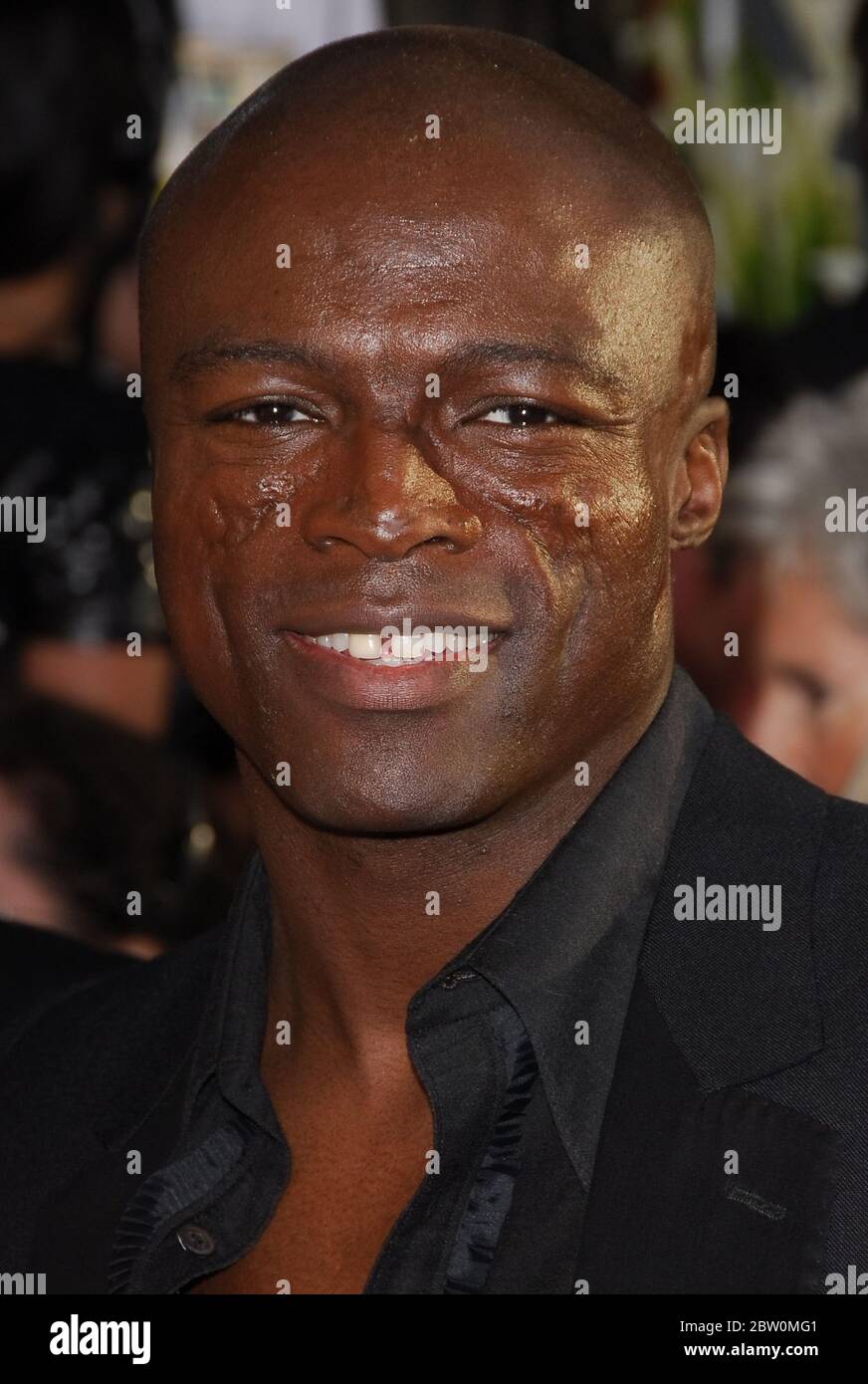 Seal at the 64th Annual Golden Globe Awards - Arrivals held at The ...