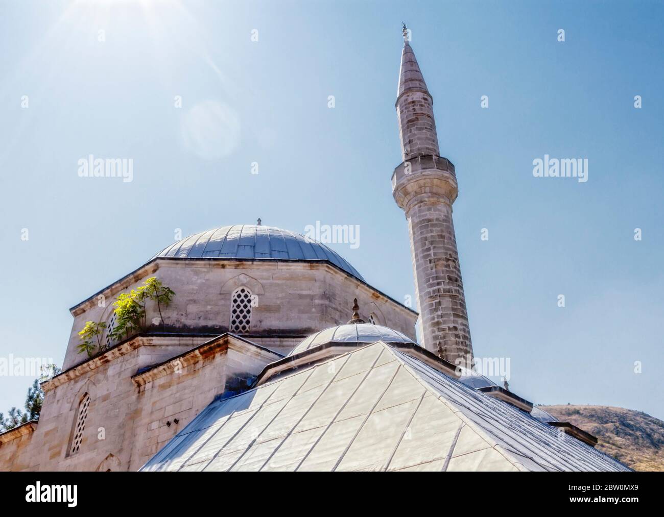 Koski Mehmed Pasha Mosque in Mostar, Bosnia and Herzegovina Stock Photo ...