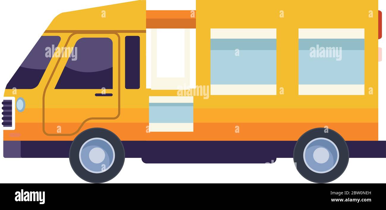 Airport shuttle bus vehicle Cut Out Stock Images & Pictures - Alamy