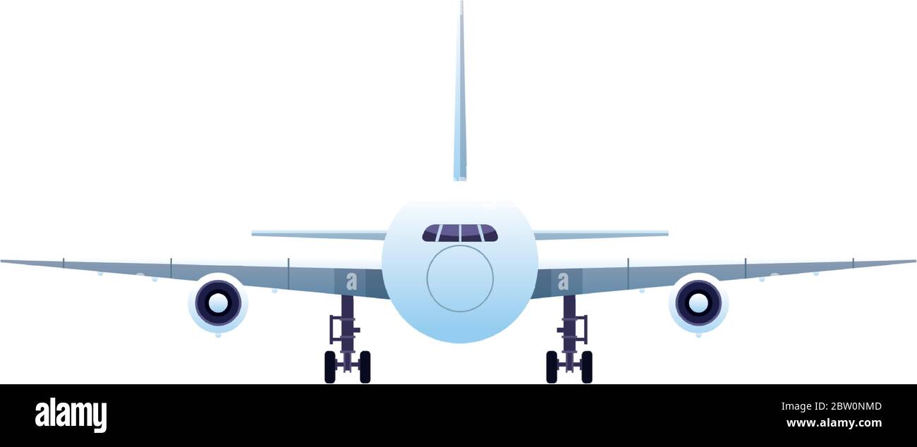 airplane airline vehicle isolated icon Stock Vector Image & Art - Alamy