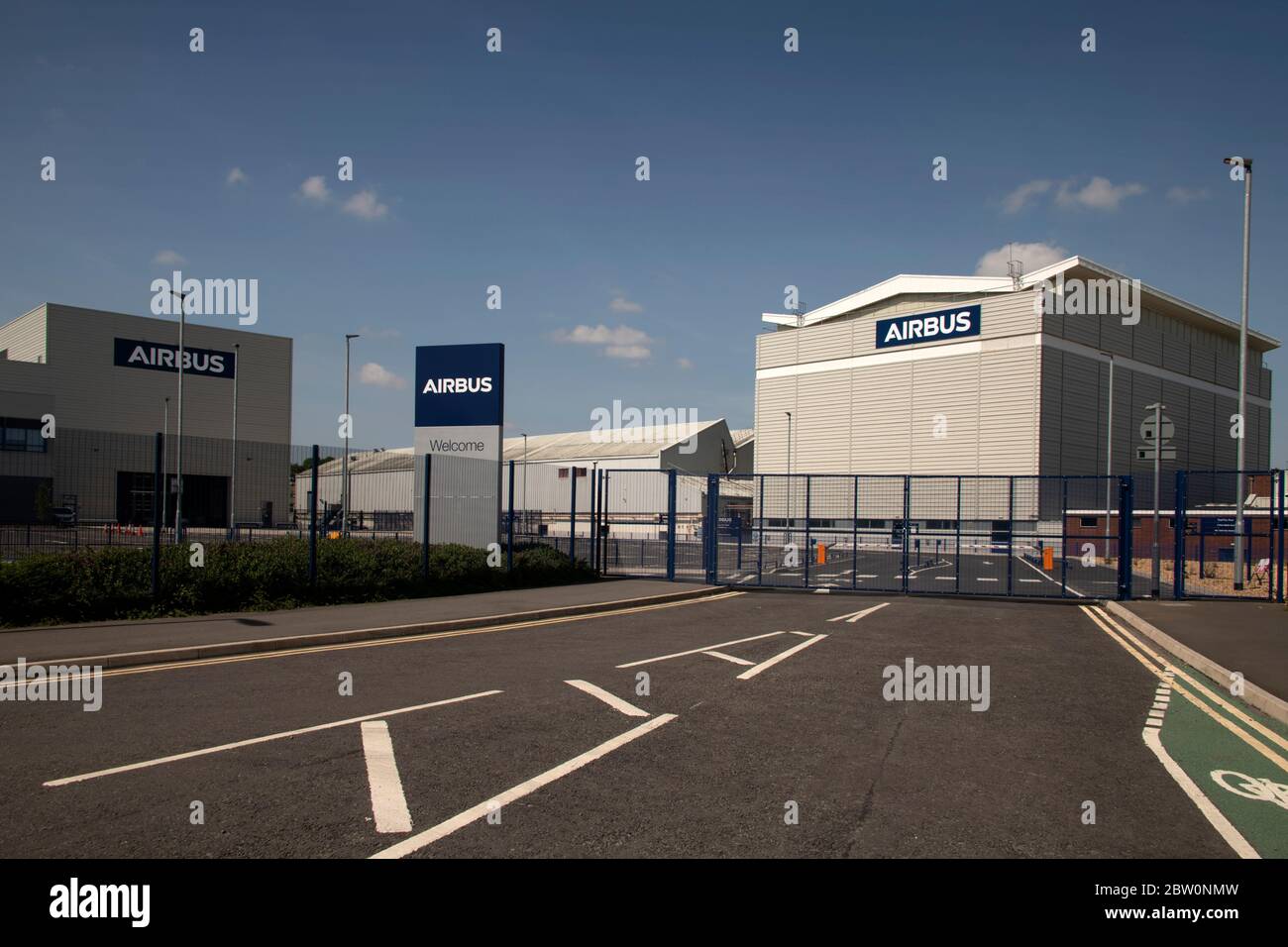 Airbus, Filton, Bristol factory Stock Photo - Alamy