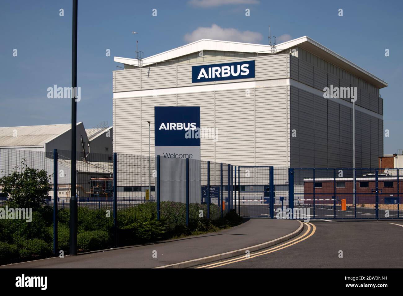 Airbus, Filton, Bristol factory Stock Photo - Alamy