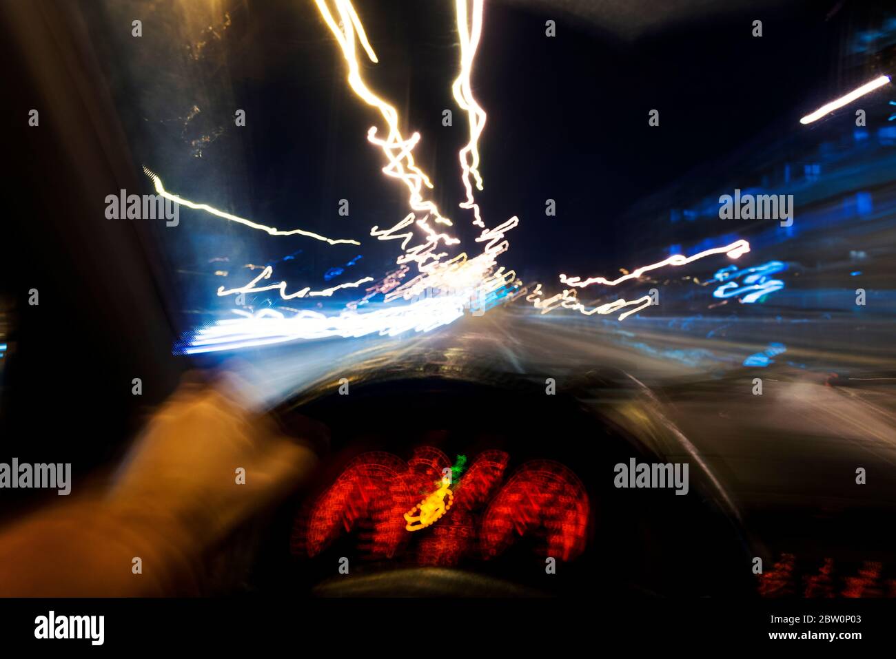 Drivers eye view traffic on hi-res stock photography and images - Alamy