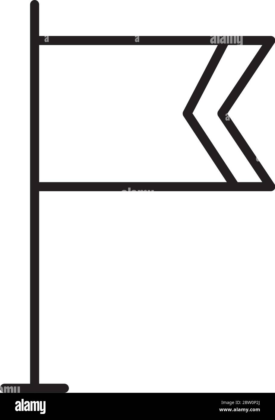 success flag line style icon Stock Vector Image & Art - Alamy