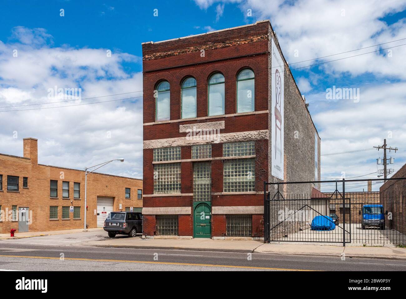 Old police station Stock Photo - Alamy