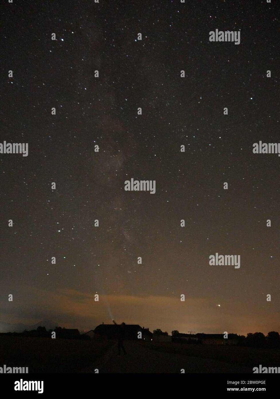 A beautiful picture of the stars at night Stock Photo - Alamy
