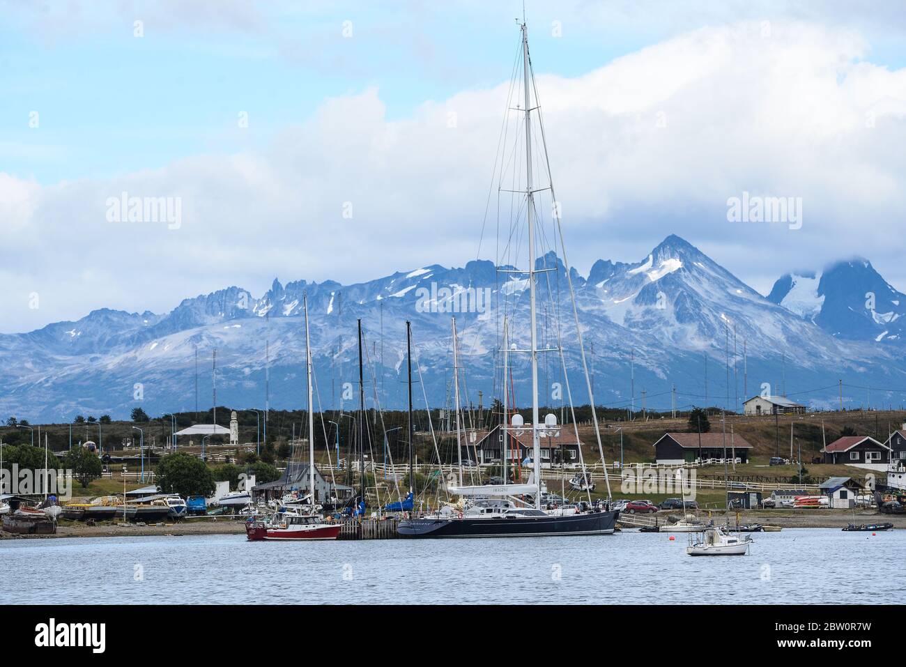 Ushuaia, City at the End of the World, Argentina. This is place is full ...