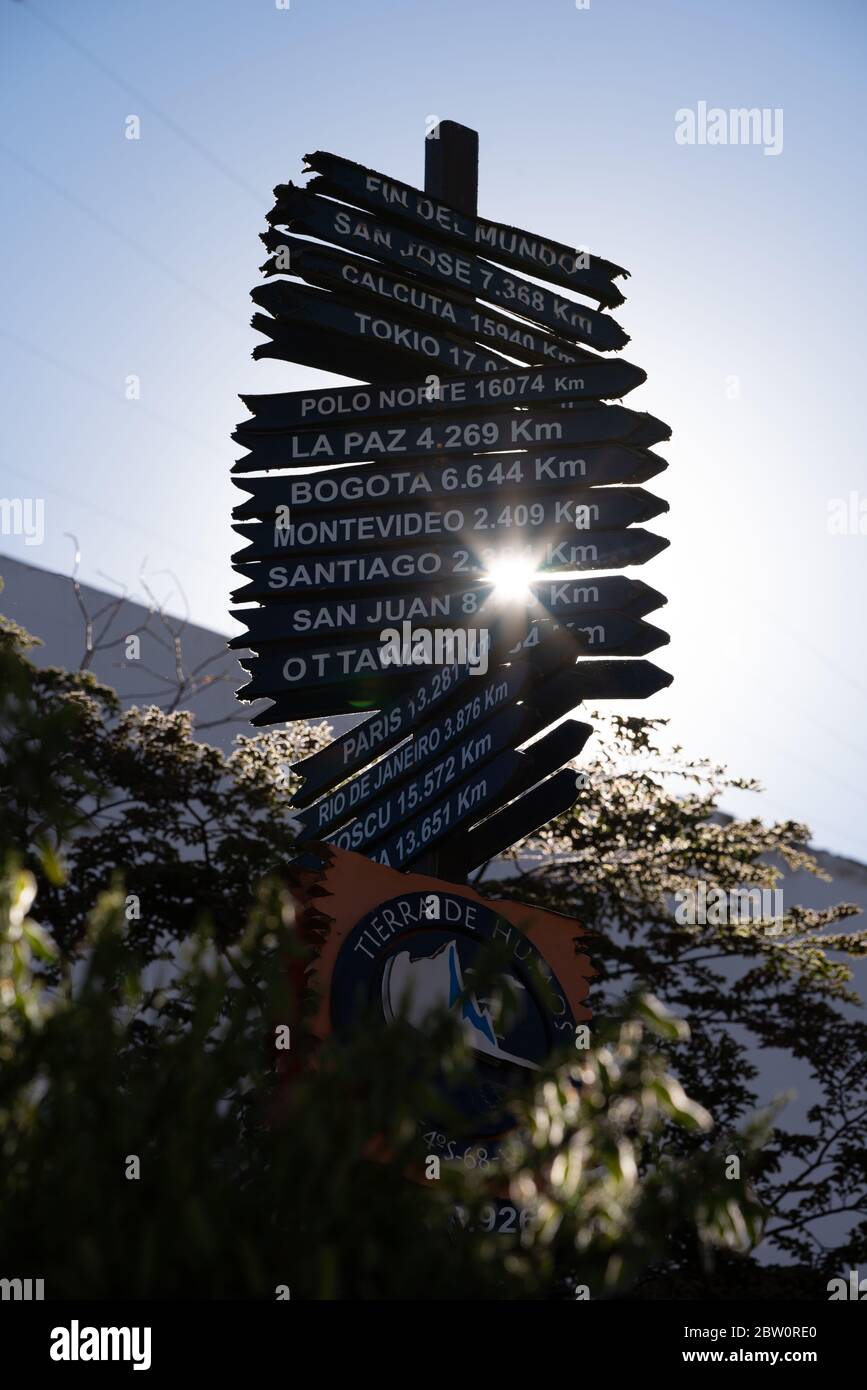 Ushuaia, City at the End of the World, Argentina. This is place is full ...