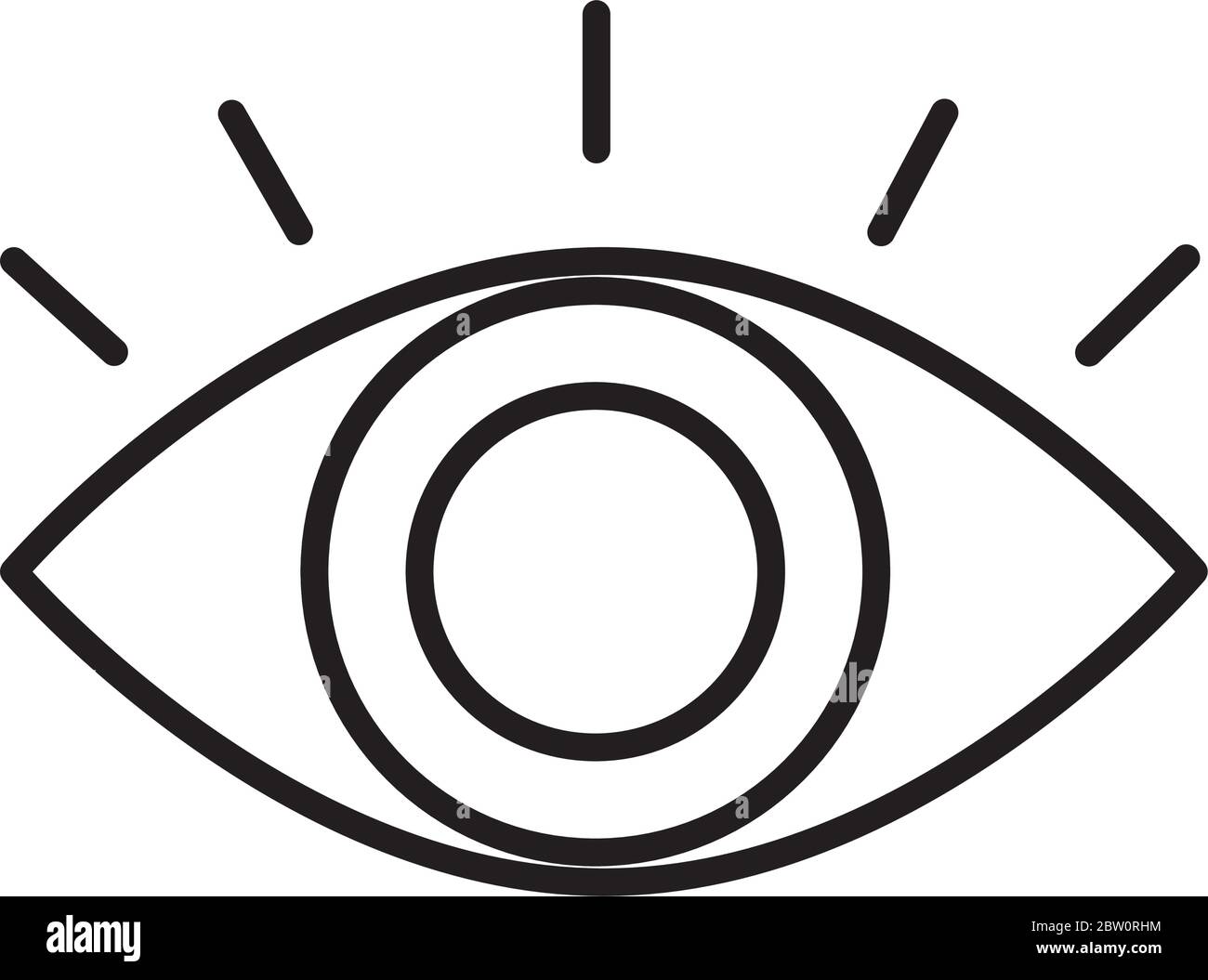 Human eye anatomy scientific Black and White Stock Photos & Images - Alamy