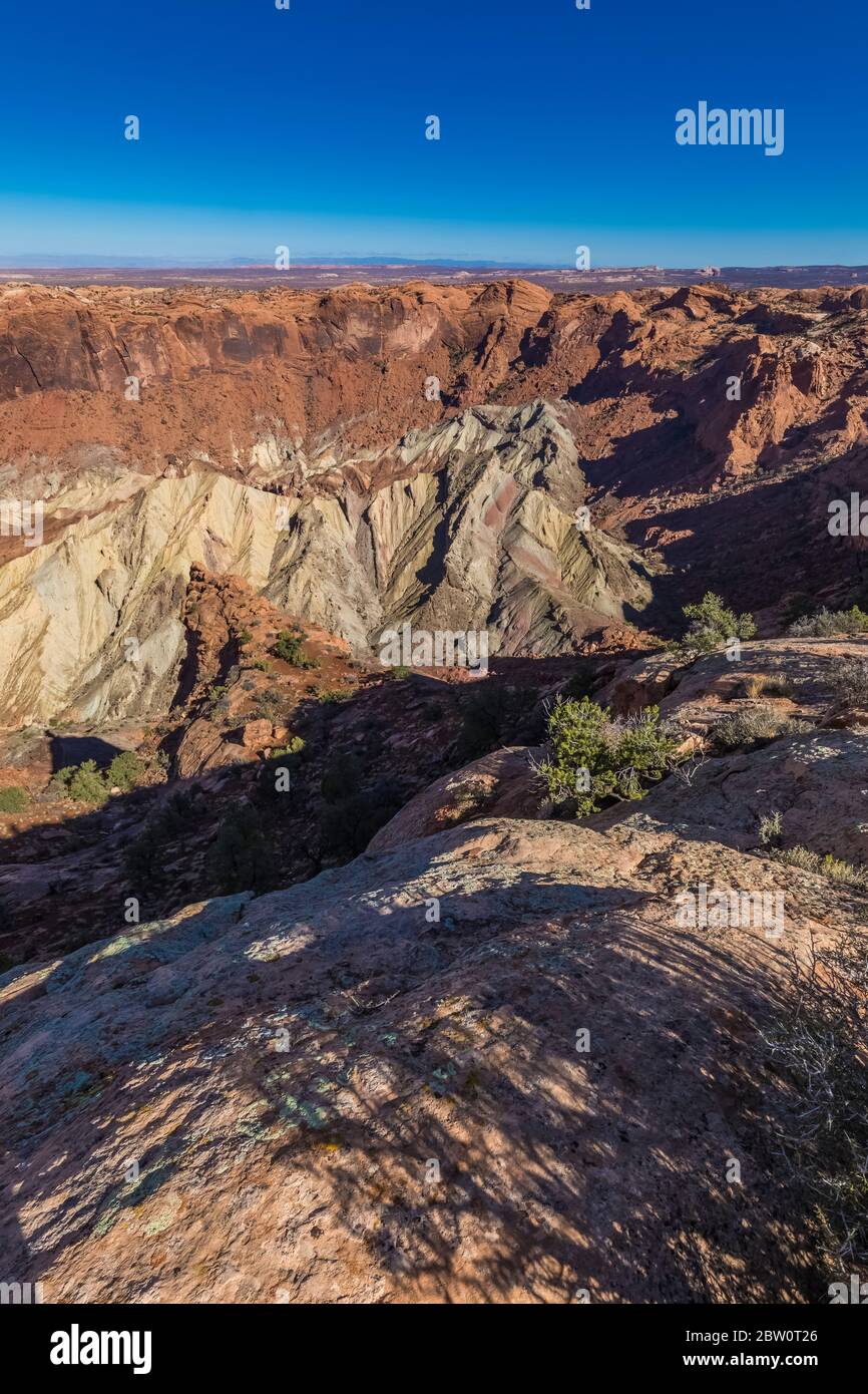 Upheaval dome crater hi-res stock photography and images - Alamy
