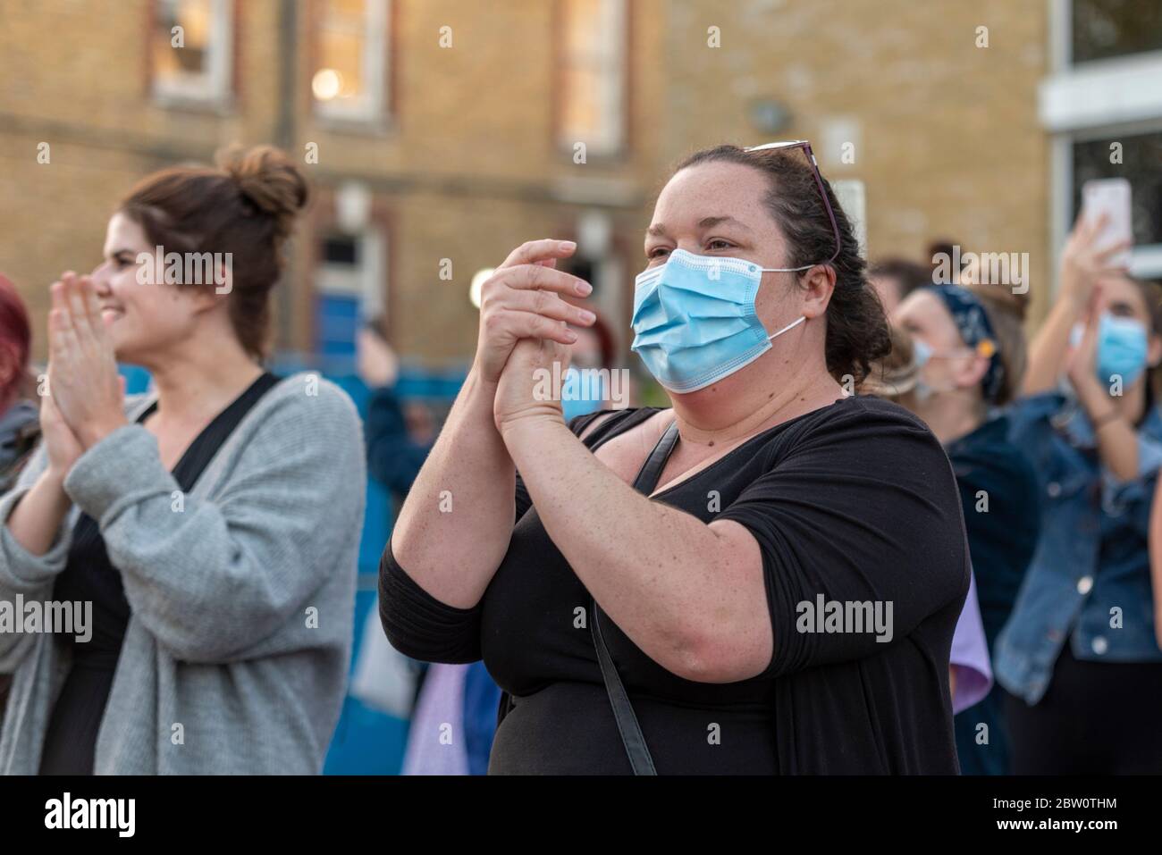 Clap mask hi-res stock photography and images - Alamy