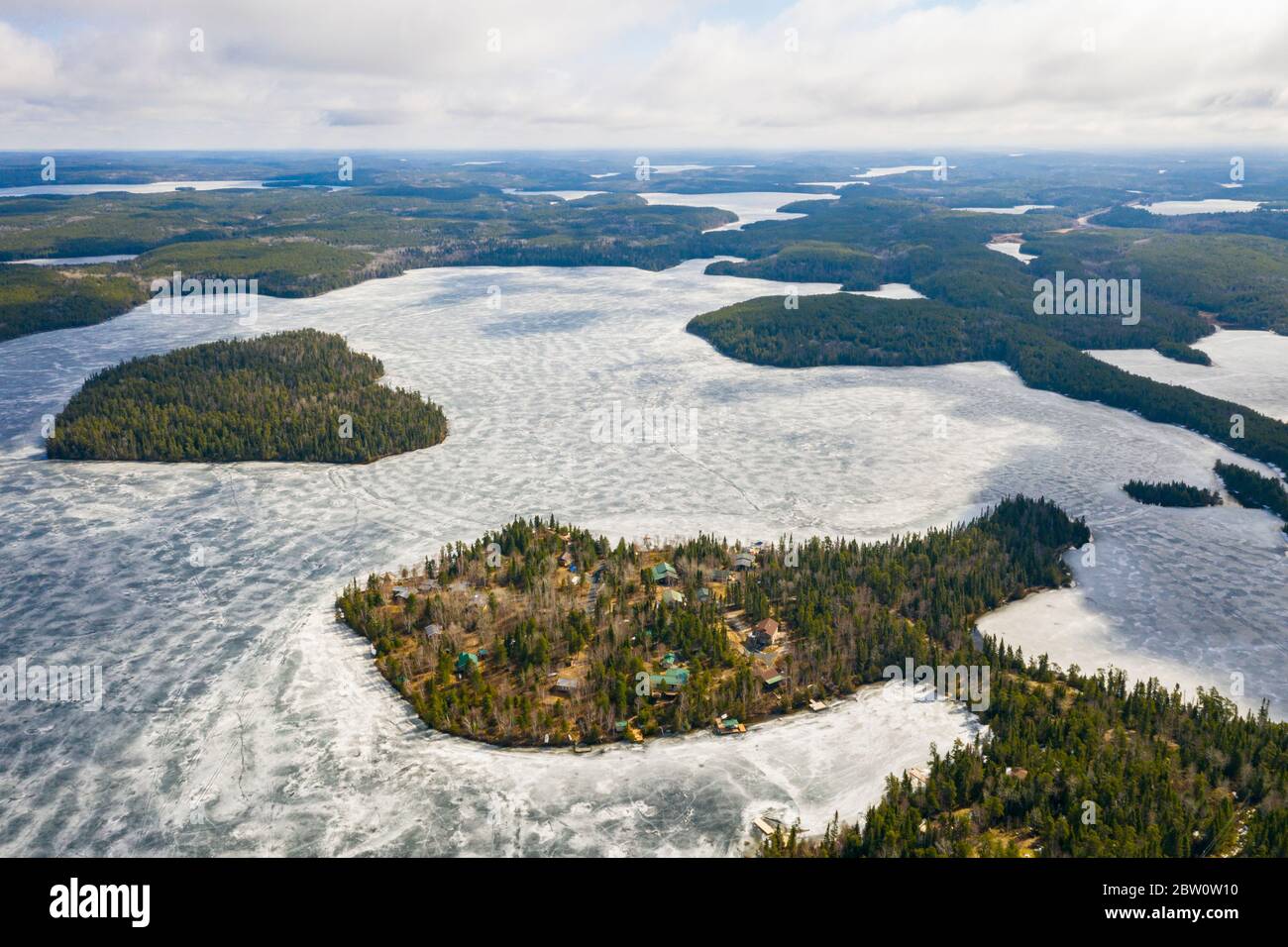 Thermokarst lake canada hi-res stock photography and images - Alamy