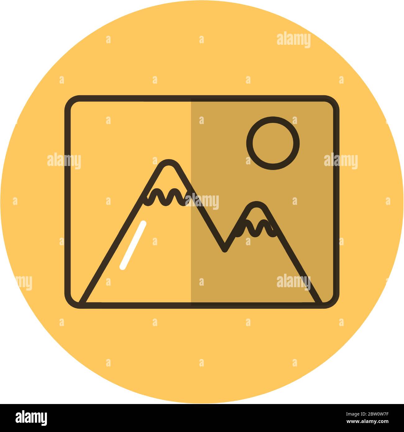 picture file block style icon Stock Vector Image & Art - Alamy