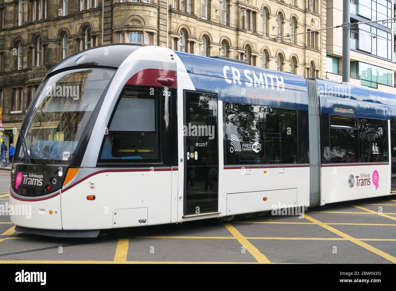 Edinburgh Tram Scotland High Resolution Stock Photography and Images ...