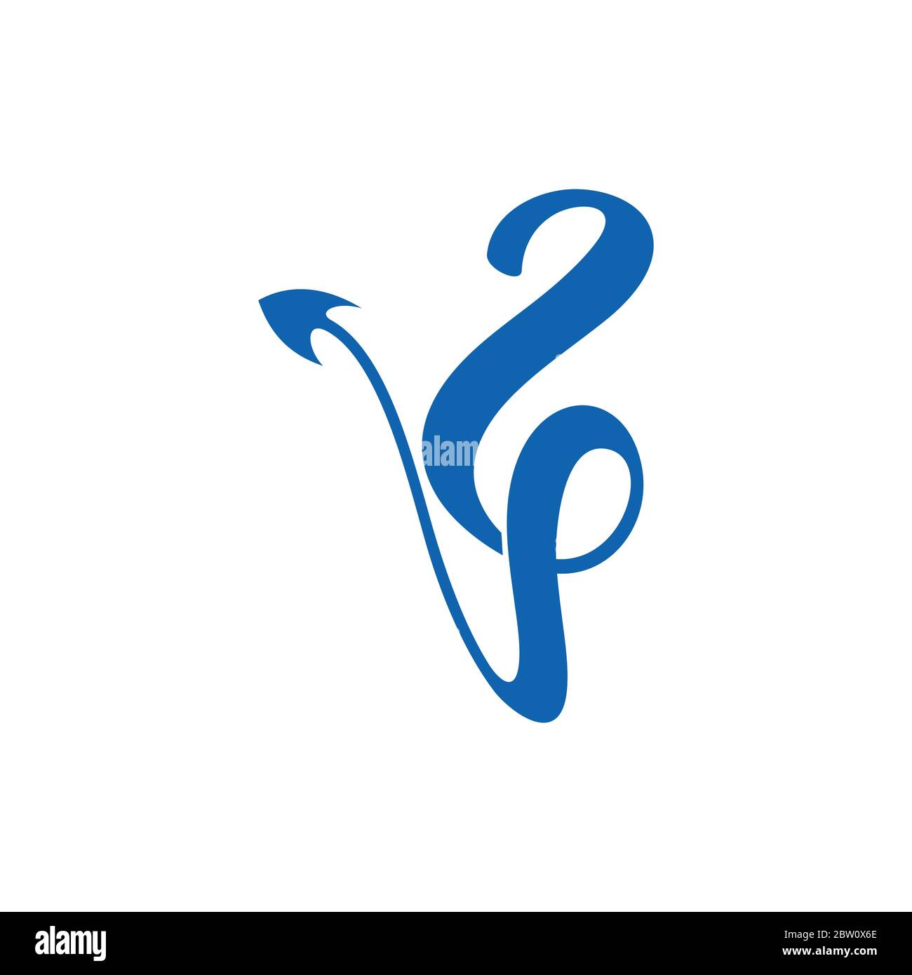 number two simple loop arrow logo vector Stock Vector Image & Art - Alamy