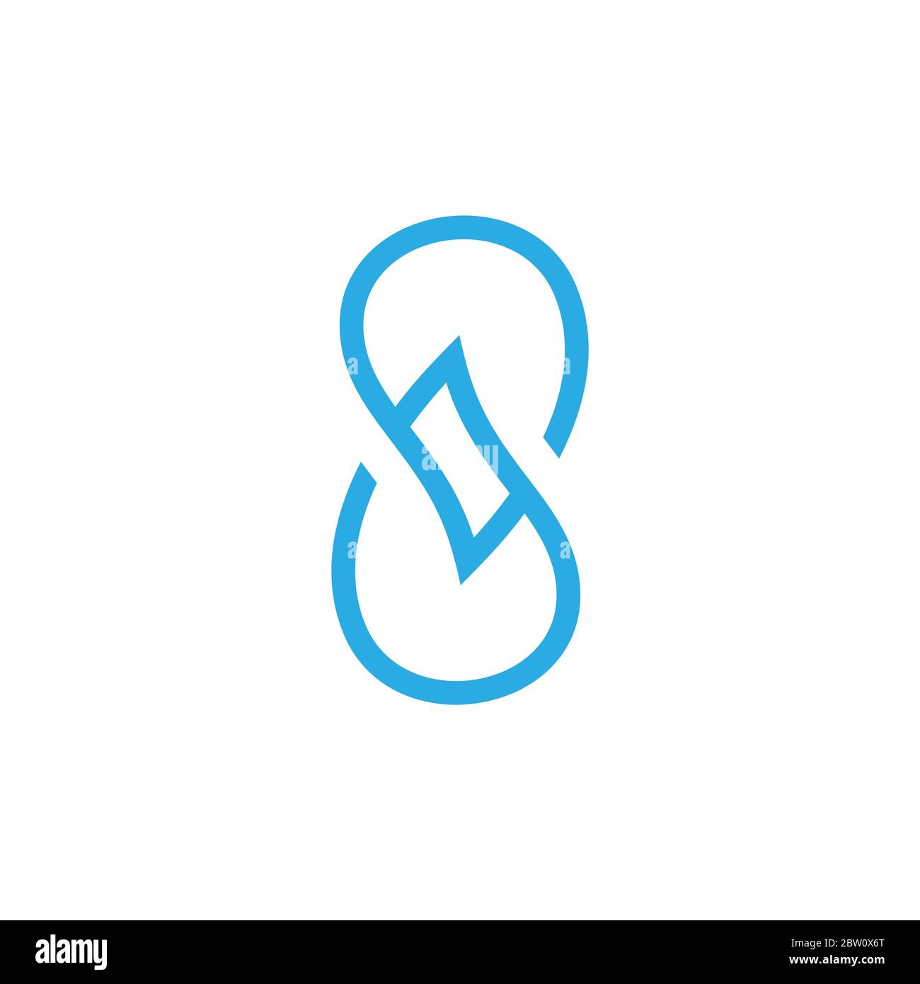 Drop water infinity line hi-res stock photography and images - Alamy