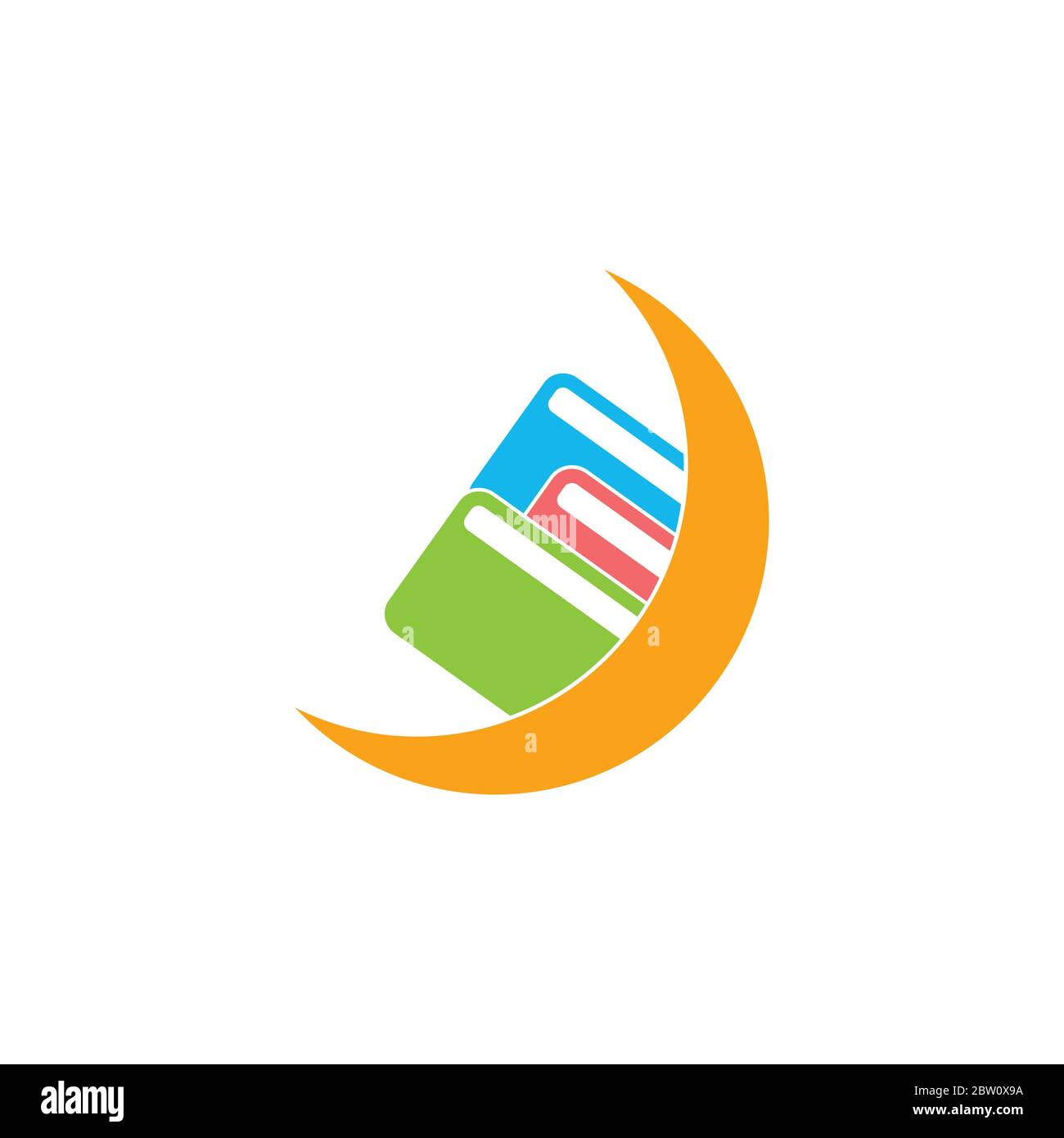 Moon glow logo hi-res stock photography and images - Alamy